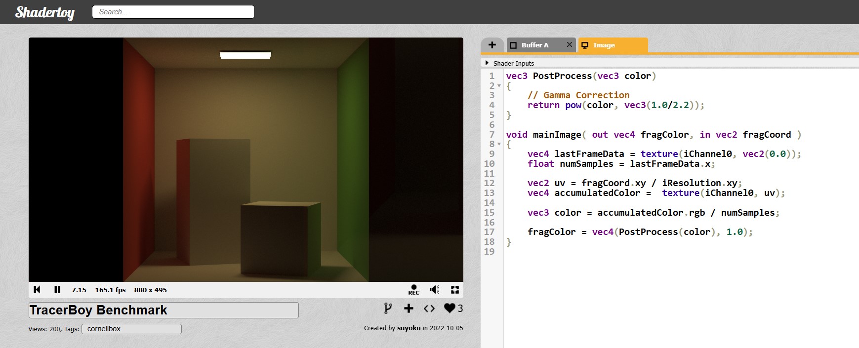 GitHub - wallisc/TracerBoy: DX12 Path Tracer with ShaderToy interop